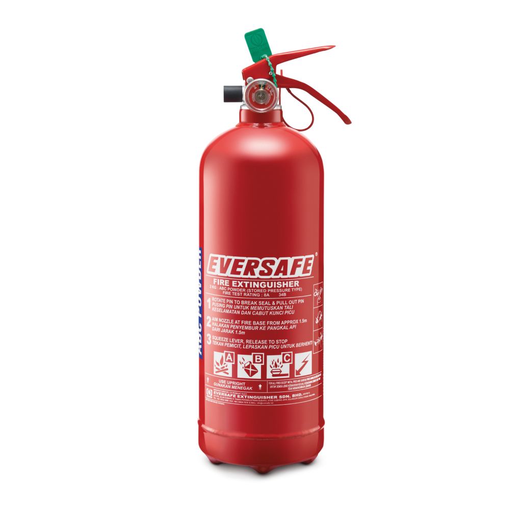 2kg Fire Extinguisher - Eversafe Extinguisher